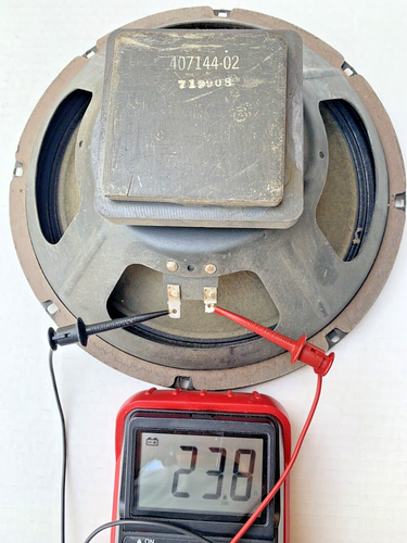 ROWE AMI R83 45 RPM JUKEBOX LOT OF 2 LOW FREQUENCY 10" SPEAKERS #407144 ...