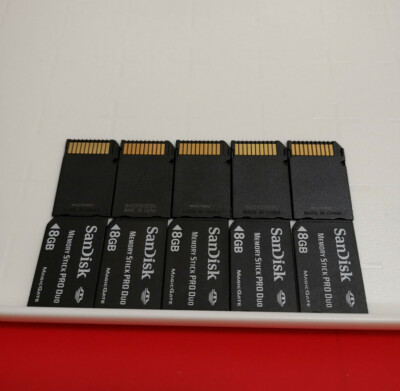 Sandisk 8GB Pro Duo Sony PSP Memory Stick Sony Camera Cybershot Memory ...