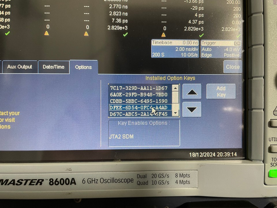 LeCroy Teledyne Wavemaster 8600A Oszilloskop 6GHz 20 Gs | eBay
