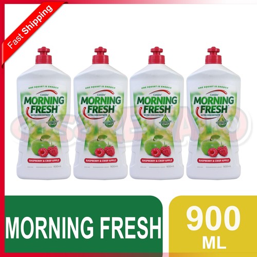 MORNING FRESH DISHWASHING LIQUID RASPBERRY CRISP APPLE 900mL | eBay ...
