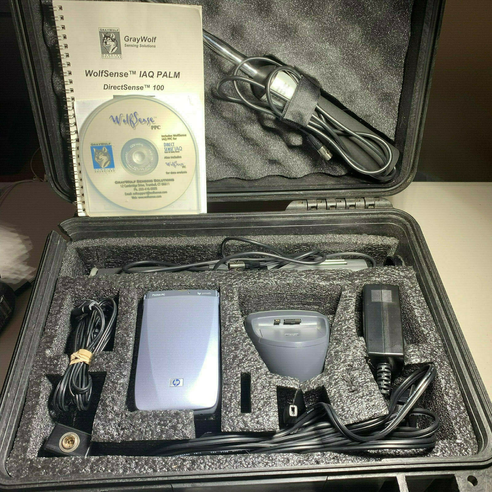 Gray Wolf DirectSense 100 Indoor Air Quality IAQ Monitoring Kit - IQ ...