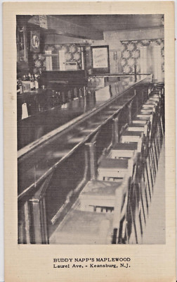 KEANSBURG NJ INTERIOR -BUDDY KNAPP'S MAPLEWOOD BAR | eBay