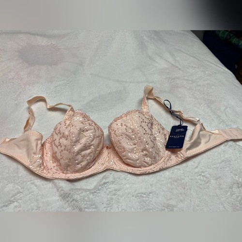 NWT 30DDD Fantasie Blush Pink Half Cup Bra | eBay