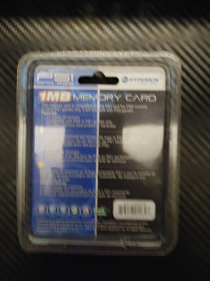 New In Original Package Sony SCPH-1020 HI Playstation Memory card -Gray ...