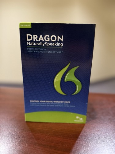 Dragon Naturally Speaking Version 12 Nuance Premium Edition w/ Headset ...