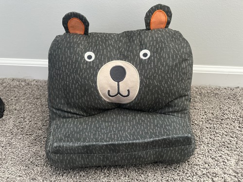 Pillowfort Bear Stuffed Tablet Book Holder Pillow Lap Stand Woodland ...
