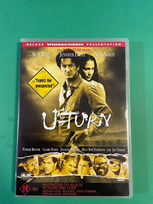 U-TURN DVD SEAN PENN, JENNIFER LOPEZ... | eBay