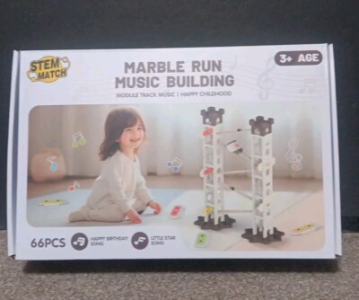 STEM MATCH Marble Run Music Building Module Track Music - 66 pcs. # ...