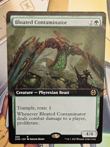 Bloated Contaminator | ONE Phyrexia AWBO 389 | Extended Art NM | MTG | eBay