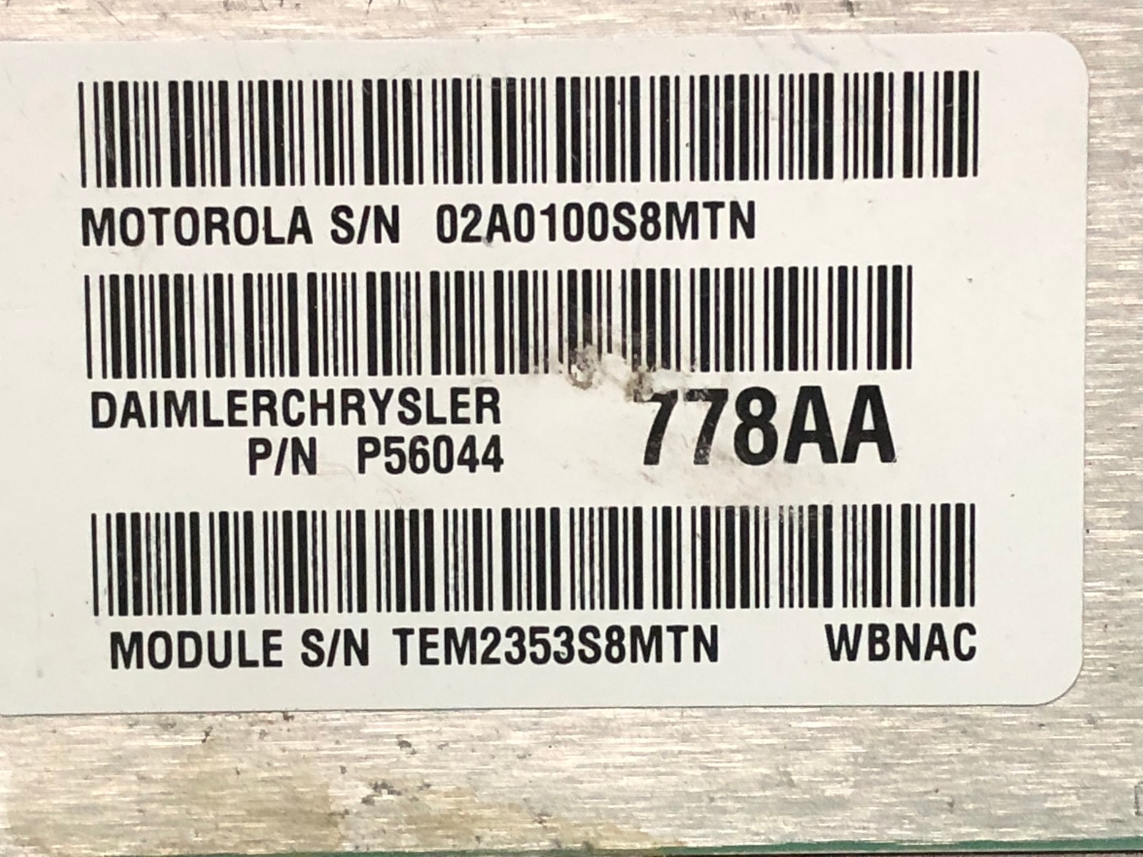 VIN REFLASHED NO SKIM PLUG & PLAY 04 JEEP GRAND CHEROKEE 4.7 ECU ...