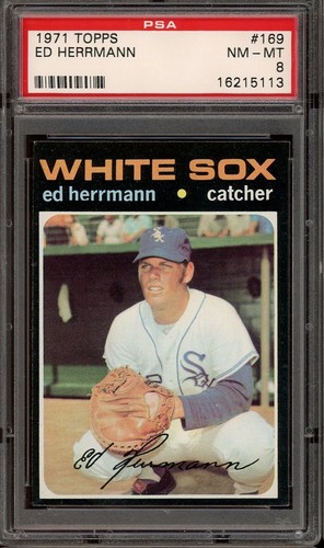 1971 Topps Baseball #169 Ed Herrmann PSA 8 | eBay