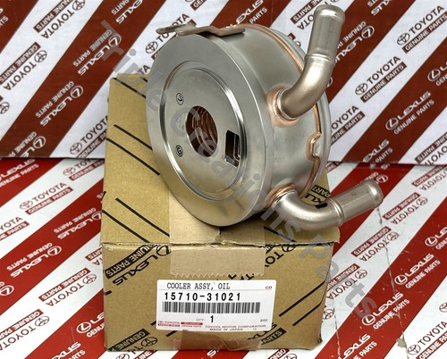 Genuine Toyota 15710-31021 Cooler Assy Oil 1571031021 OEM | eBay