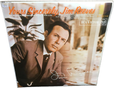 JIM REEVES yours sincerely 1967 UK RCA VICTOR MONO VINYL LP | eBay UK