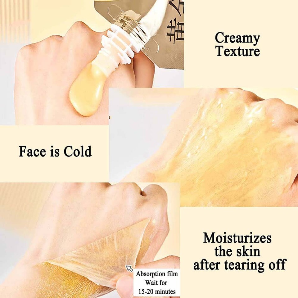 Retinol Snake Venom Gold Mask, Huasurv Venom Gold Mask, Deeply Clean ...