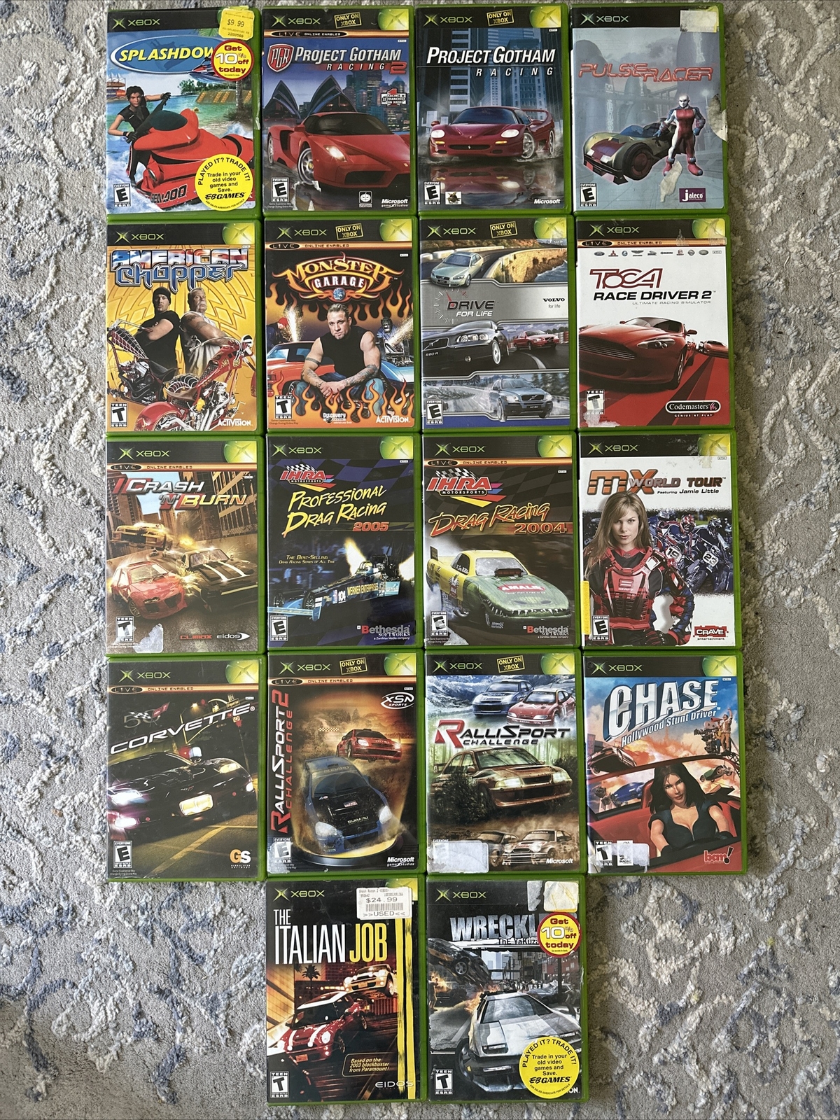 Original Xbox Racing Games