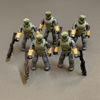 5X MEGA Construx Halo Infinite Buildable Vehicle Figure Set UNSC MARINE ...