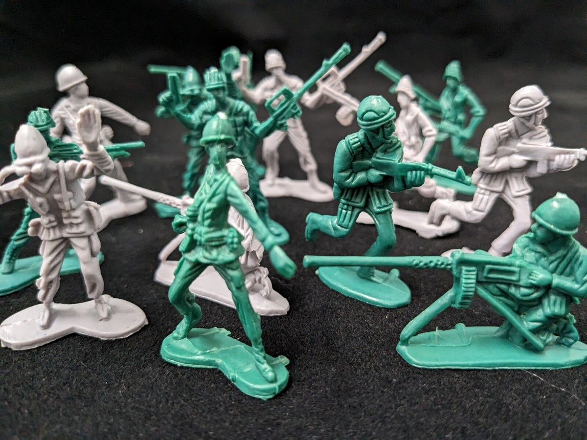 Single Toy Army Men Matchbox Figure Copies – Pound Store Plastic