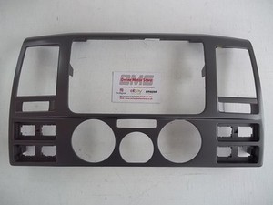 VW TRANSPORTER T5 GP 2010- GRAPHITE DASH FASCIA TRIM CD RADIO SURROUND ...