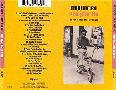 Pray for Me: the Best of Max Romeo 1967-1973 by Max Romeo (CD, 2000 ...