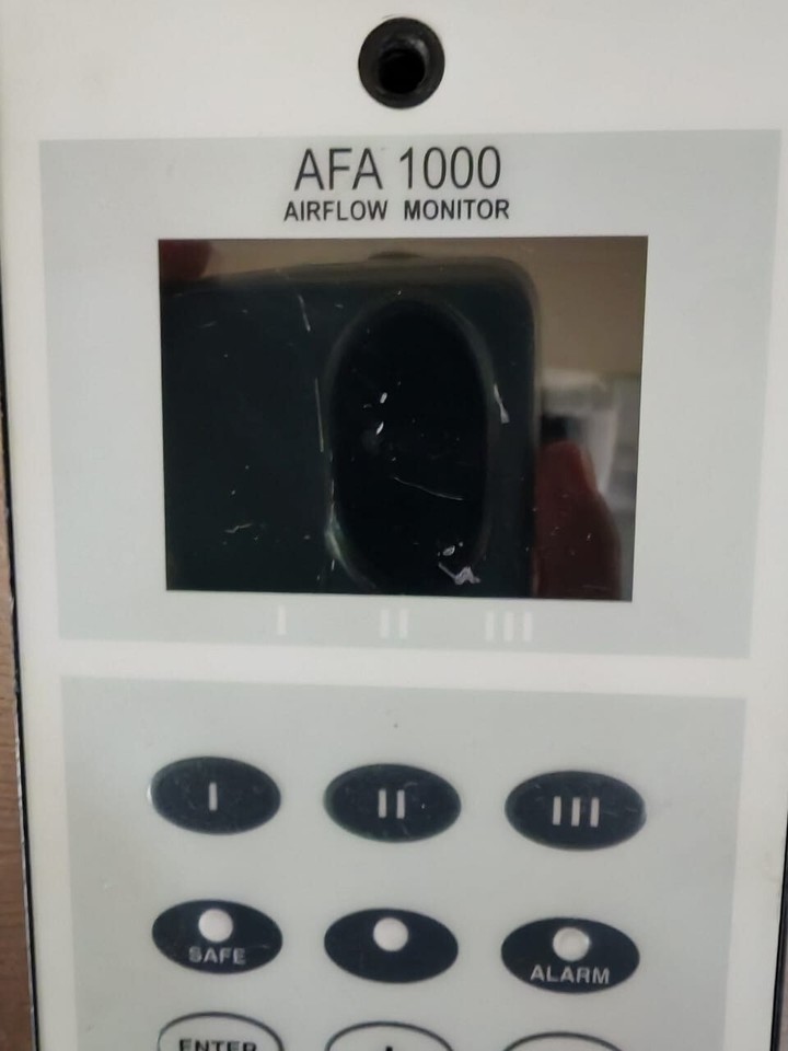 TEL AFA 1000 AIRFLOW MONITOR -TRIED & TESTED / WITHOUT ACCESORIES | eBay