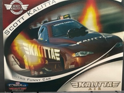VRHTF NHRA AWESOME RARE SCOTT KALITTA KALITTA AIR RACING FUNNY CAR HAND ...