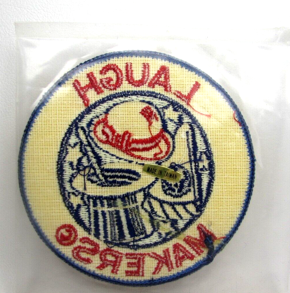 Vintage Laugh Makers Jacket Patch Hats Comedy Show Funny Humor NOS NIP ...
