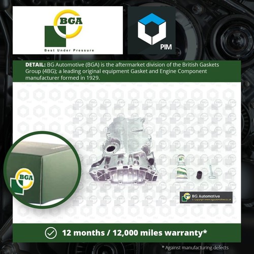 Sump Pan fits SKODA OCTAVIA Mk3 1.2 12 to 17 Oil Wet BGA 04E103601G ...