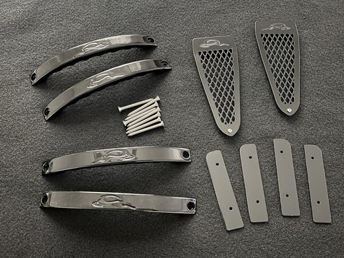 91-96 Caprice Impala SS Billet Aluminum Door Pulls, Rear Vents & Savers ...