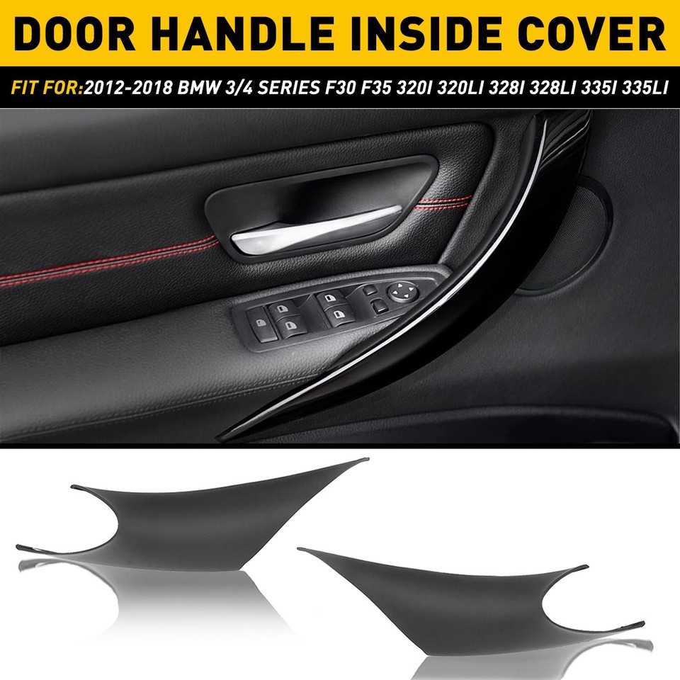 For F30 3 BMW F35 Series 2Pcs Door Inner Handle Cover Inside Case ...
