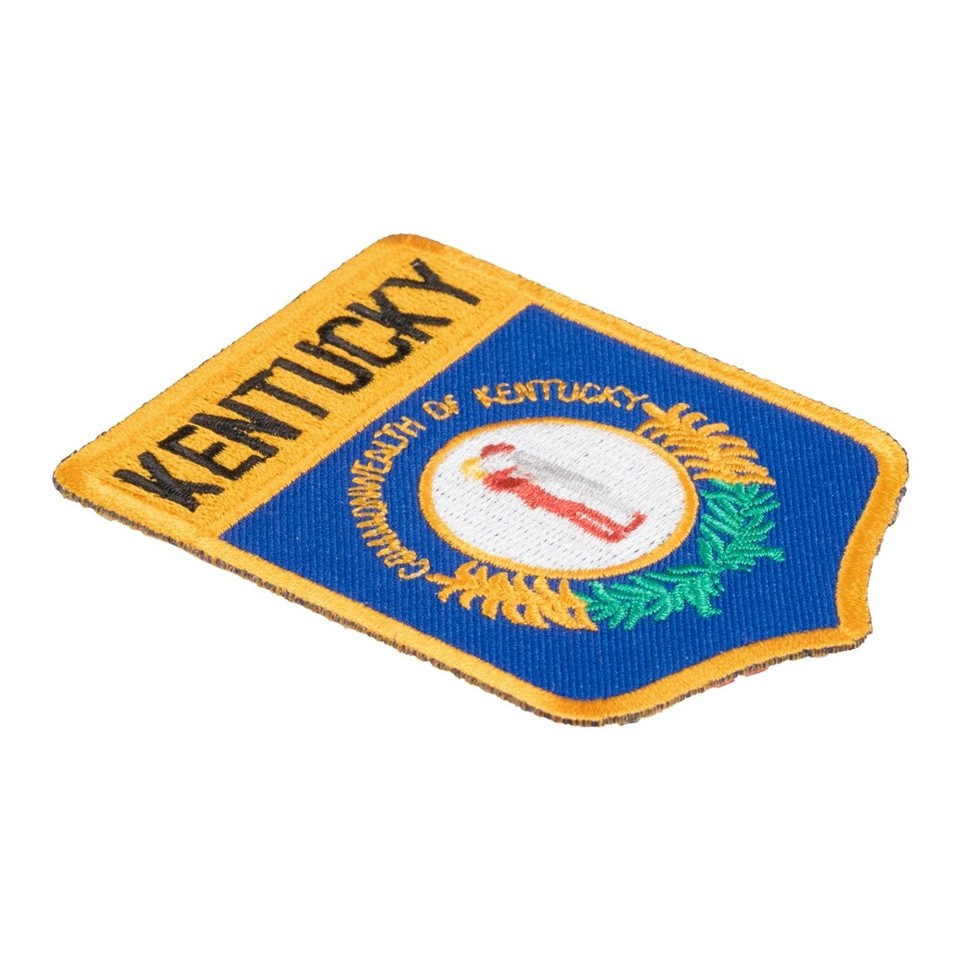 Kentucky State Flag Shield Patch, United States of America Patches | eBay