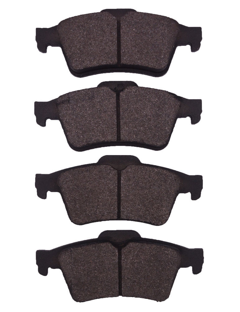 Dash 4 Brake CD973 Disc Pads and Brake Shoes - Disc Brake Pad Set, Rear ...
