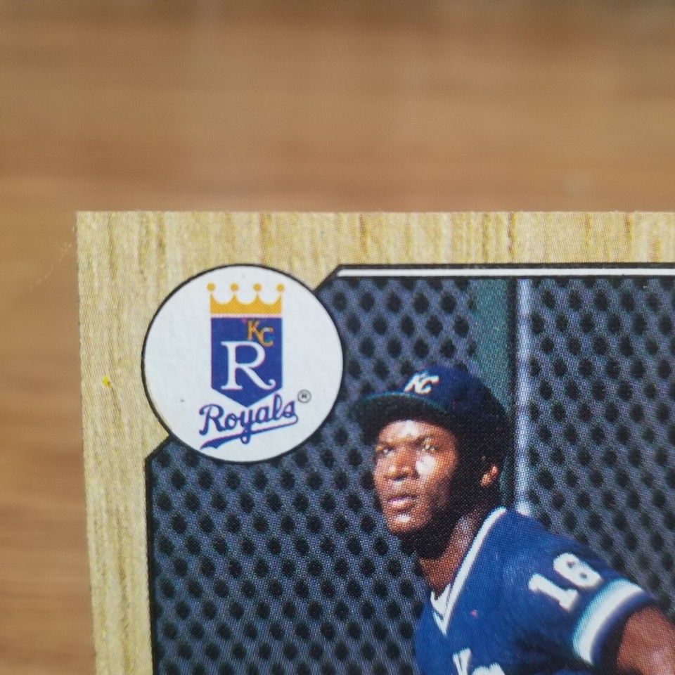 Bo Jackson ERROR Rookie Card Topps 1987 #170 Kansas City Royals | eBay