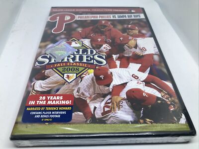 Philadelphia Phillies DVD 2008 Official World Series Phillies vs. Tampa ...