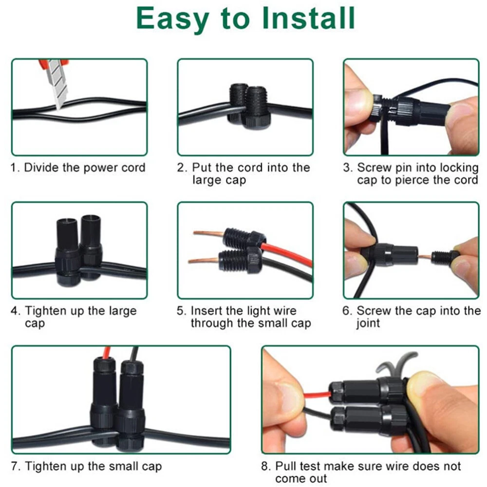 Plastic Splice Wire Connector For Low Voltage Landscape Lighting ...