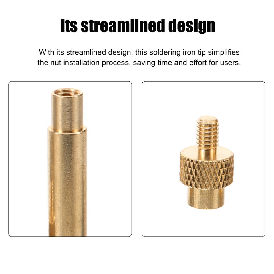 Hot Melt Nut Kit Heat Insert Tool Set Tip Threaded Inserts Insertion | eBay