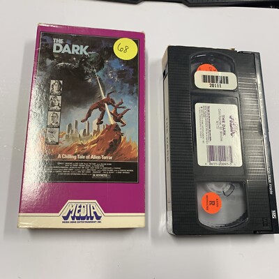 The Dark (1982 VHS) Media Home Entertainment Horror Scary Movie | eBay