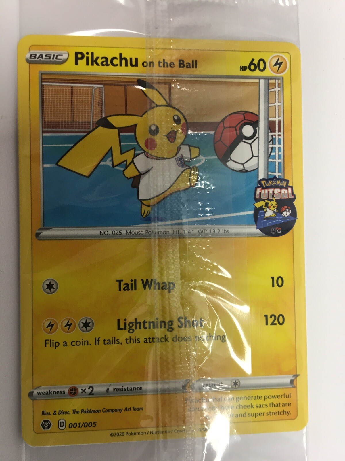 20 X Pokémon TCG Futsal: Pikachu On The Ball Limited Edition Promo Card ...