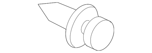 Genuine Mitsubishi Lower Molding Retainer Clip MU000573 for sale online ...