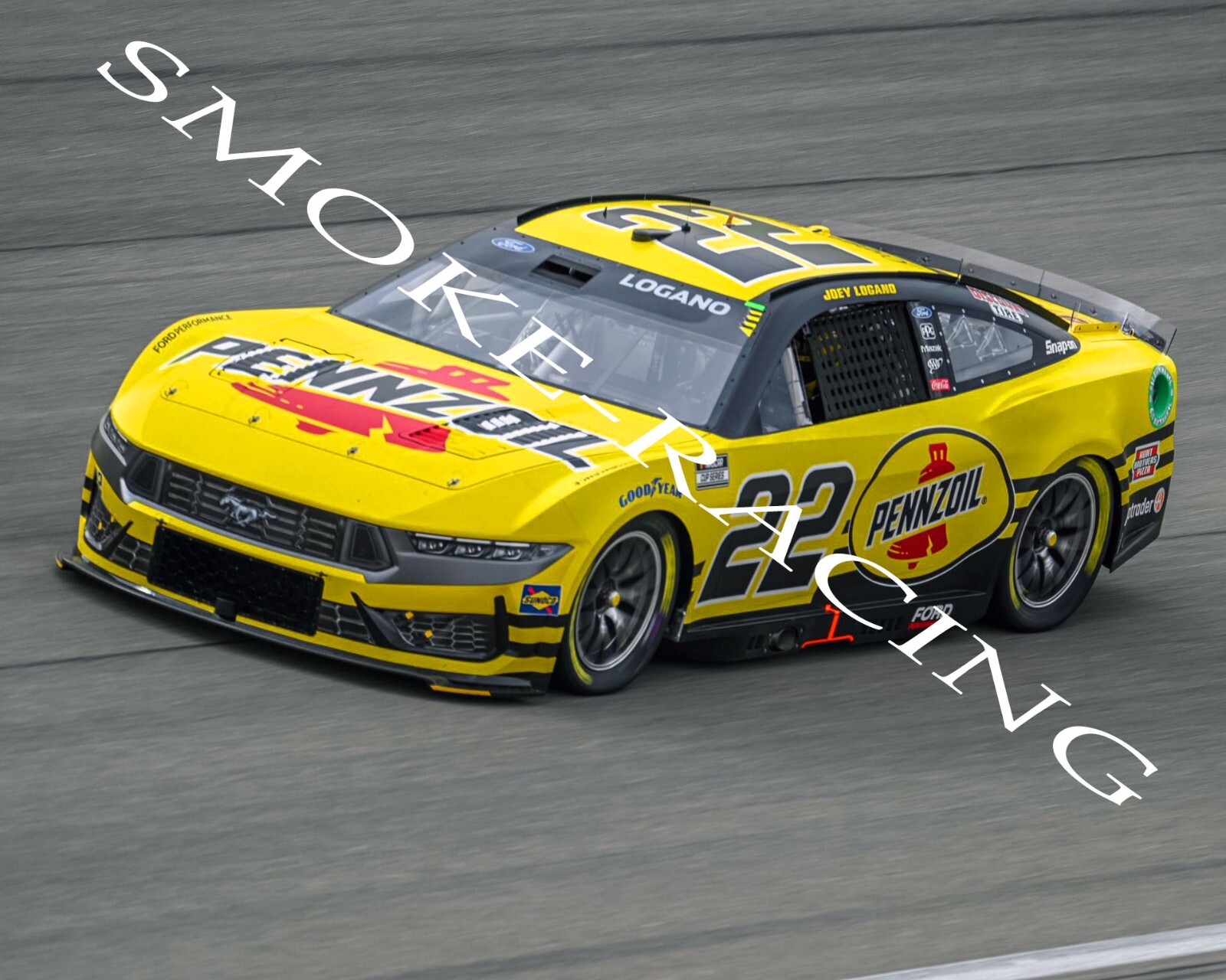 JOEY LOGANO 2024 #22 PENNZOIL FORD 8x10 Glossy Photo #9F | eBay