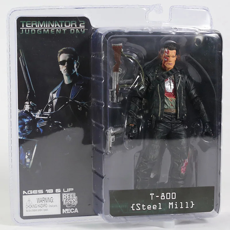 NECA The Terminator T-800 Pescadero Escape Joints Moveable Action ...