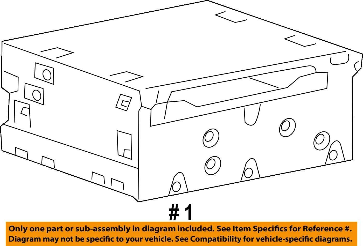 Audio Equipment Radio Am-fm-cd-receiver Console Fits 17-20 INFINITI Q60 ...
