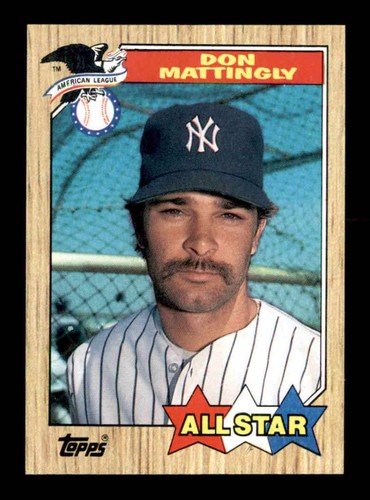 1987 Topps #606 Don Mattingly AS NM+ X3034331 | eBay