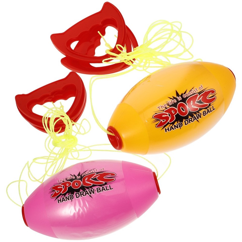 2 Pcs Sport & Outdoor Toys Kids Games Double Player Ball Pulling Balls ...