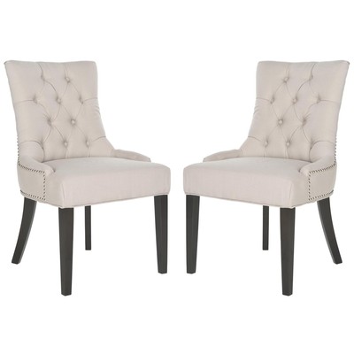 Safavieh Mercer Collection Harlow Ring Chair Taupe Mcr4716a-set2 | eBay