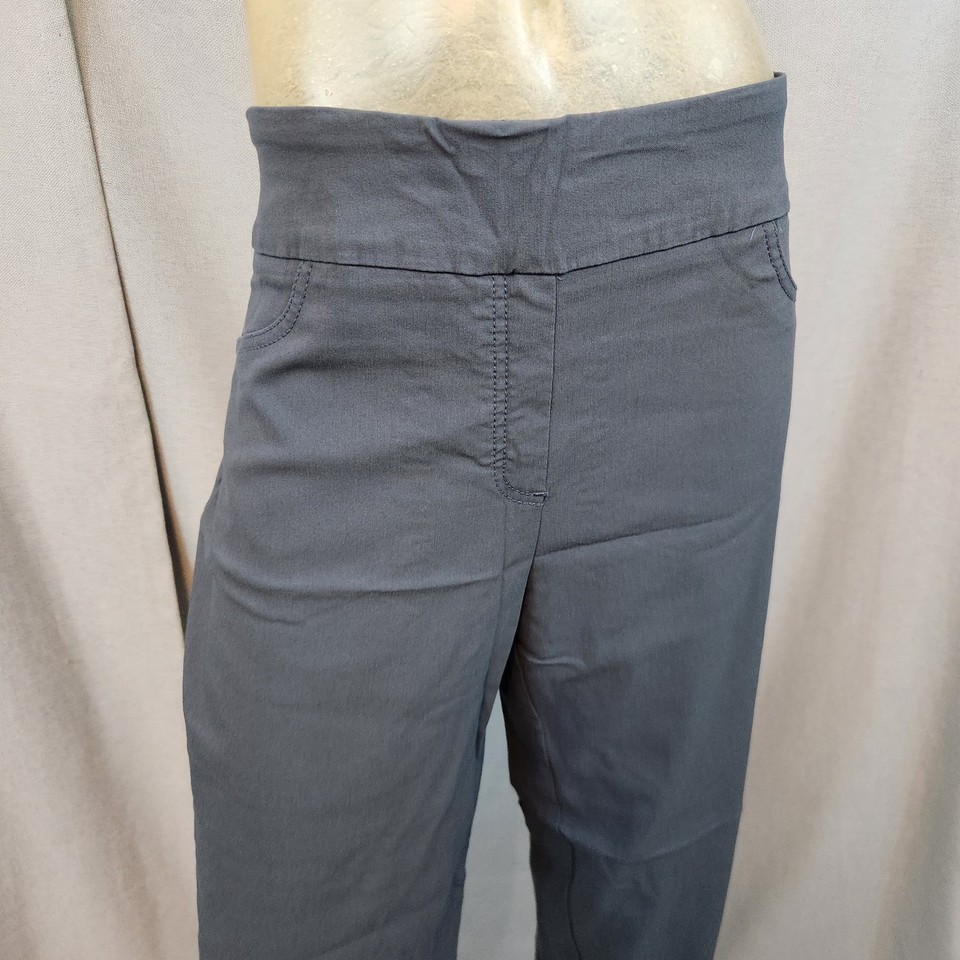 Ruby Rd Charcoal Gray Tapered Dress Pants Slacks Size 16 XLARGE XL ...