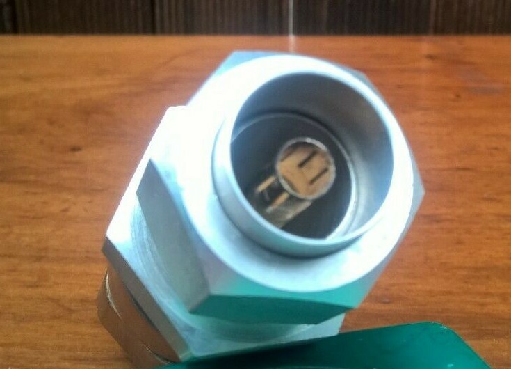 1 x UG-154/U CBUM LC Male RF Coax Cable Connector Adaptor RG218/U ...