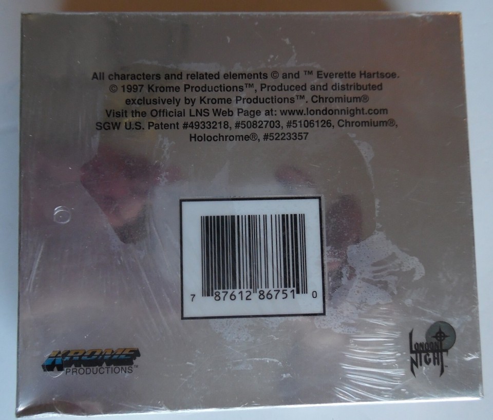 Lethal Strike Chromium Trading Cards & Stickers - Sealed Box - Bonus ...