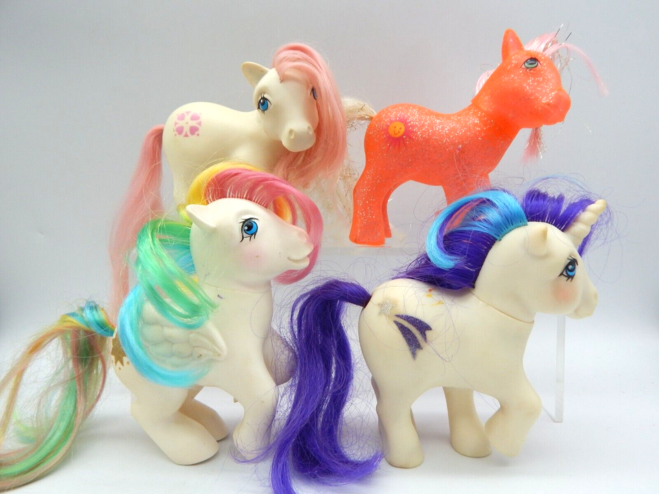 VTG Lot of 15 Hasbro Generation 1 - MLP My Little Pony G1 BABY Ponies ...