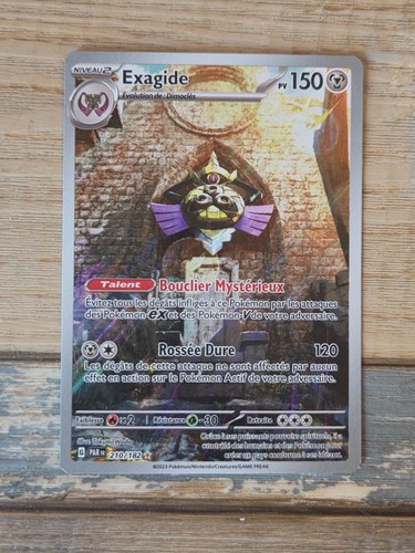 Carte Pokémon Exagide 210/182 PAR Ecarlate Violet Faille Paradoxe FR ...