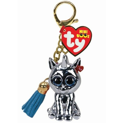 NEW 2020 TY Beanie Boos Mini Boo Collectible Metal Key Clip - SILVER ...